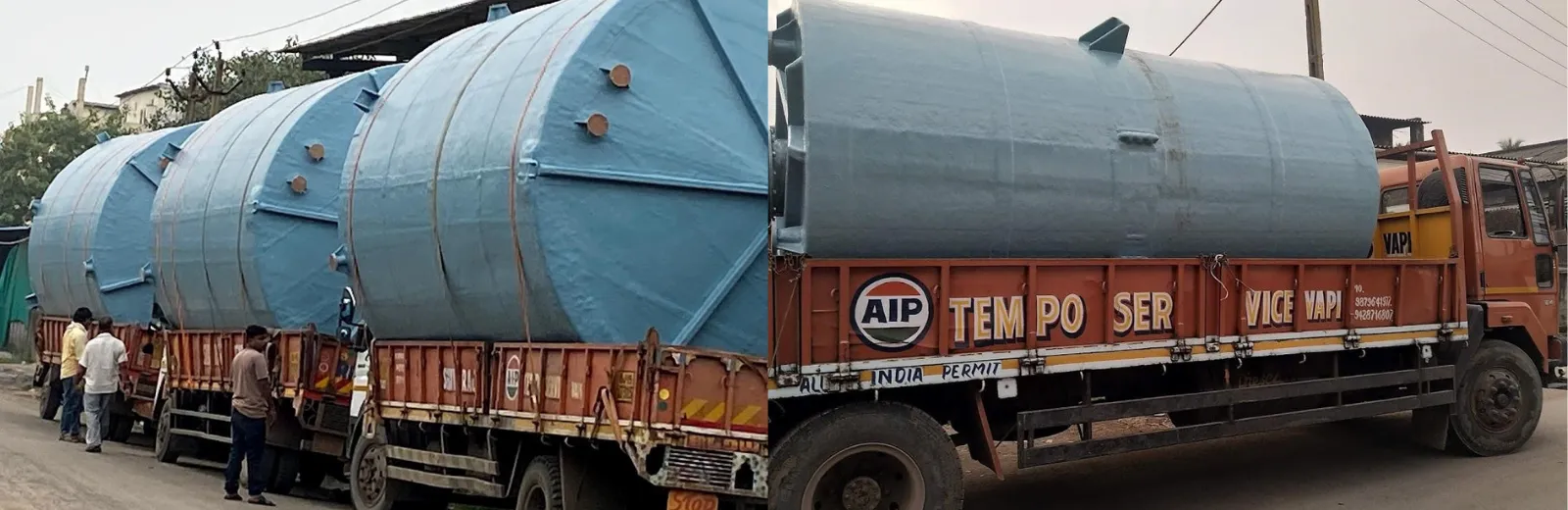 Manufacturer of Storage Tank & Packed Column Scrubber by S S Plastic, Vapi