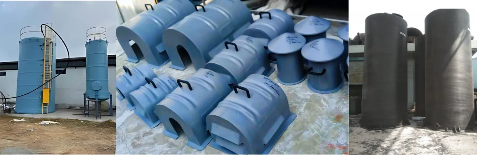 Manufacturer of Storage Tank & Packed Column Scrubber by S S Plastic, Vapi